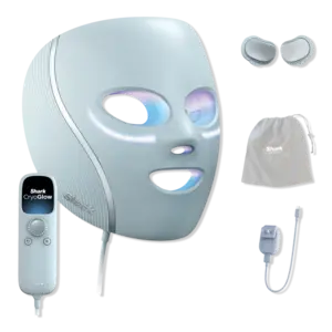 SHARK BEAUTY Cryoglow Red & Infrared Iqled Face Mask & Under Eye Cooling - Blue