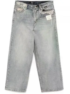 Five Cm Button Detailed Jeans For Men