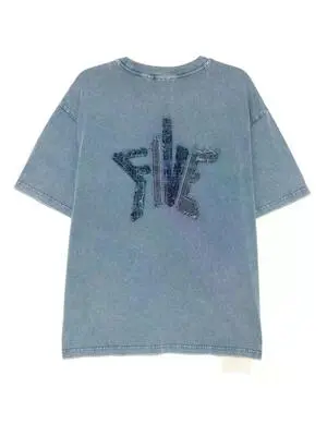 FIVE CM Logo Embroidered T-shirt