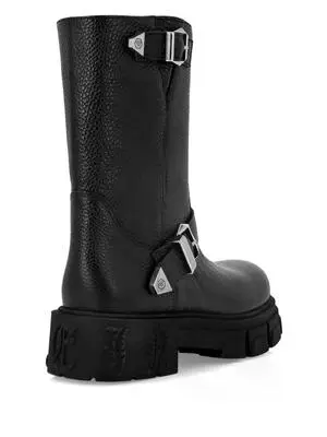 Philipp Plein Leather Boots
