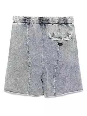 FIVE CM Logo-embroidered Shorts - Blue