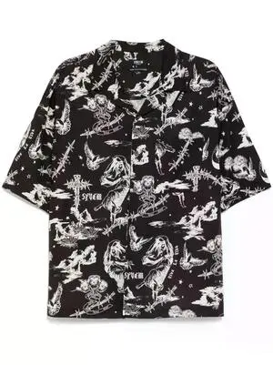 FIVE CM Graphic-print Shirt