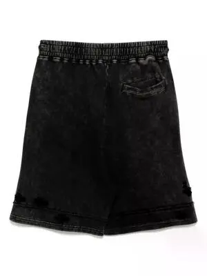 MUSIUM DIV. Distressed Track Shorts