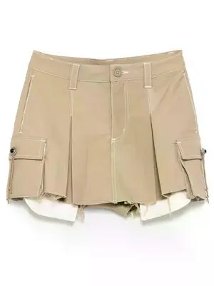 Musium Div. Button Detailed Shorts For Women