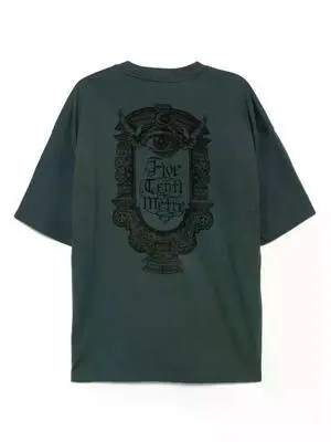 FIVE CM Logo-embroidered T-shirt