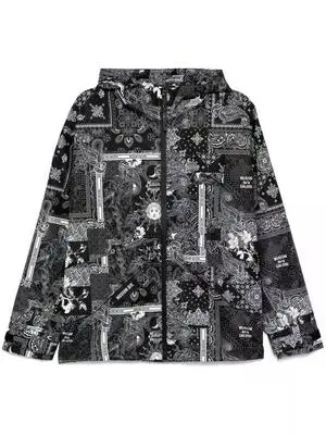 MUSIUM DIV. Graphic-print Windbreaker