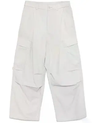 FIVE CM Cotton Cargo Trousers - Grey