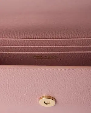 Prada Saffiano Leather Mini Bag - Pink