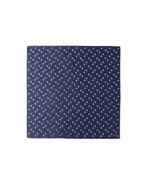 Prada Printed Silk Twill Scarf 65 - Blue