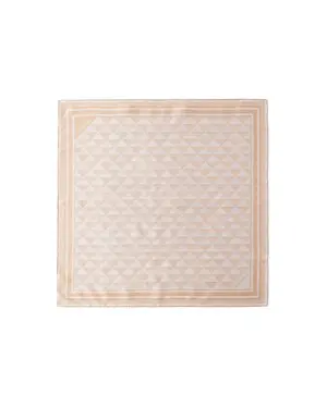 Prada Jacquard Silk Scarf 55 - Brown