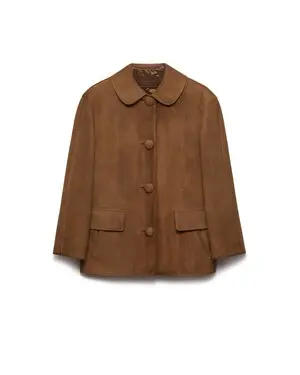 Prada Suede Shirt Jacket