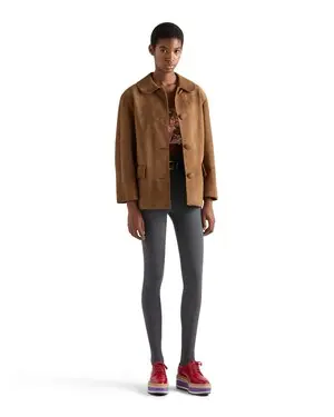 Prada Suede Shirt Jacket