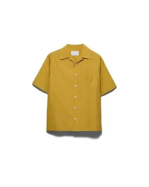 Prada Cotton Bowling Shirt - Yellow