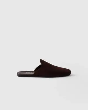 Prada Suede Mules