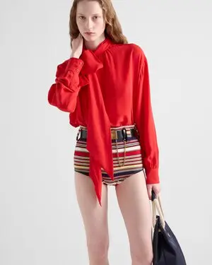Prada Marocain Shirt