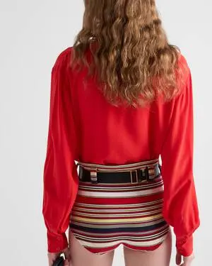 Prada Marocain Shirt