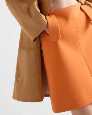 Prada Tricotine A-line Skirt