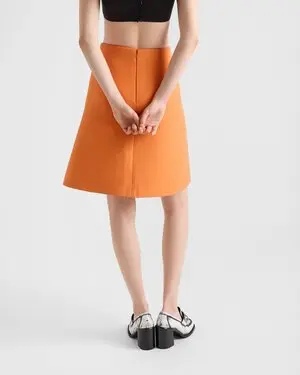 Prada Tricotine A-line Skirt