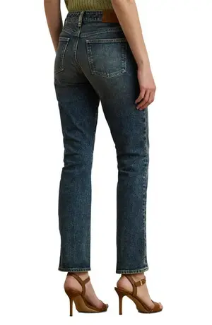 Ralph Lauren Straight Leg Ankle Jeans