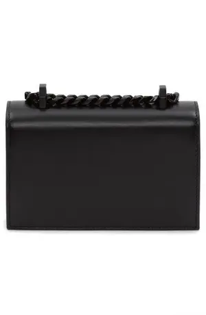 Alexander McQueen Mini Jewelled Leather Crossbody Bag