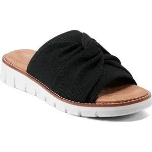 Easy Spirit Josy Platform Slide Sandal - Black