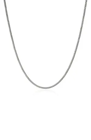 John Hardy Curb Chain Necklace - Sterling Silver
