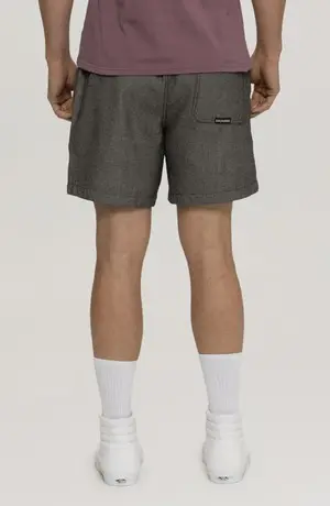 MAUI & SONS Hinano Drawstring Cotton Twill Shorts