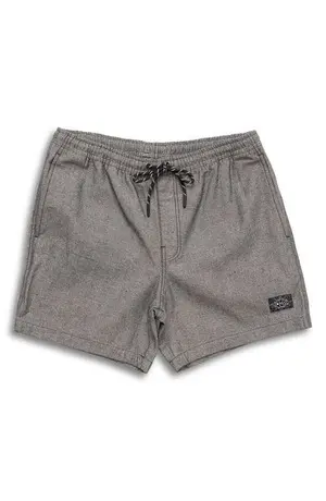 MAUI & SONS Hinano Drawstring Cotton Twill Shorts