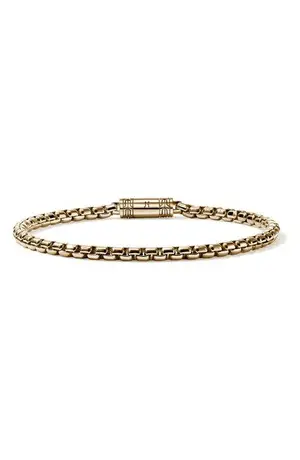 John Hardy John Hardy Box Chain Bracelet Gold