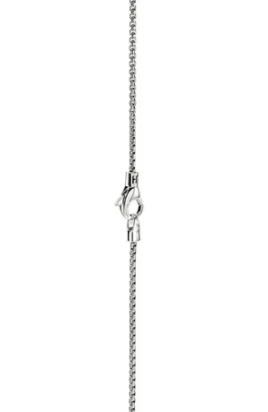 John Hardy Box Chain Necklace - Sterling Silver