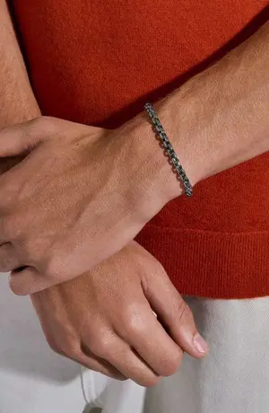 John Hardy Box Chain Bracelet - Dark Silver