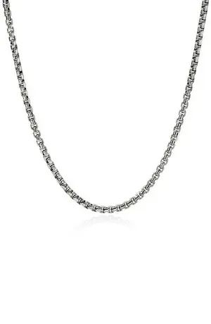 John Hardy Box Chain Necklace - Sterling Silver