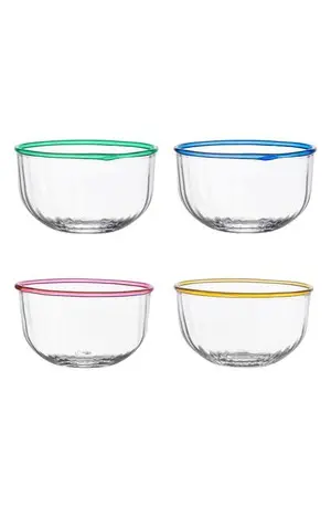 JULISKA Nell Set Of 4 Glass Bowls - Multi
