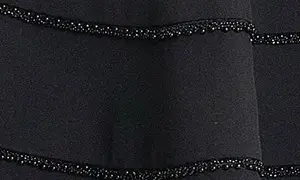 Endless Rose Bead Detail Mini Skirt