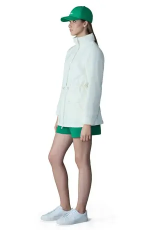 Mackage Keryn Hooded Rain Jacket - Cream