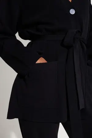 SIMONMILLER Max Belted Knit Cardigan