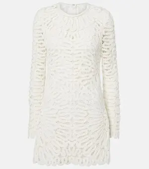 SIMKHAI Simkhai McCall Crochet Mini Dress