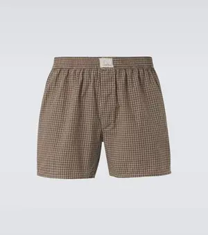 ERL Checked Cotton Boxers