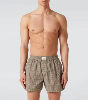 ERL Checked Cotton Boxers