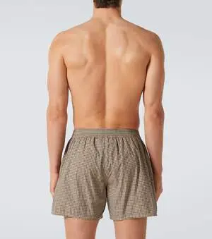 ERL Checked Cotton Boxers