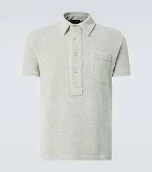 TOM FORD Cotton-blend Terry Polo Shirt