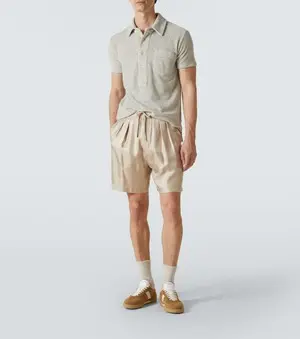 TOM FORD Cotton-blend Terry Polo Shirt