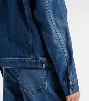 THE ROW Sebilia Denim Trucker Jacket