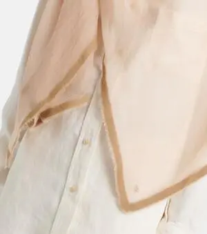 THE ROW Cashmere And Wool Scarf