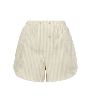 The Row Striped Shorts For Women