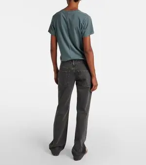 THE ROW Lyndsey Low-rise Straight Jeans