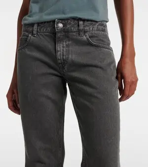 THE ROW Lyndsey Low-rise Straight Jeans