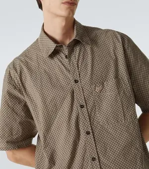 ERL Checked Cotton Shirt