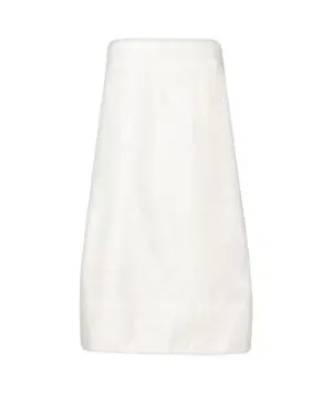 STAUD Lidia Silk Satin Minidress