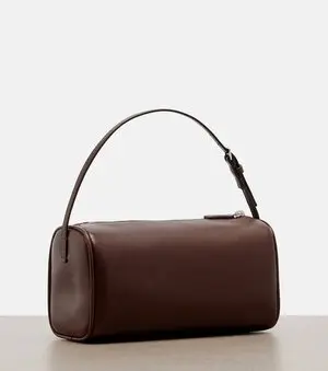 THE ROW 90s Leather Top-handle Bag - Brown